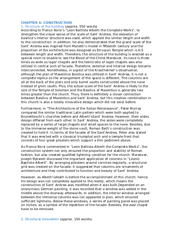 (DOC) Building Study Report Chapter 4