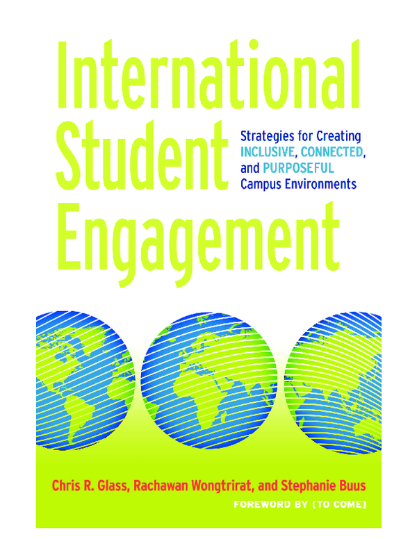 (PDF) International Student Engagement: Strategies for Creating ...