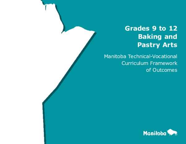 (PDF) Grades 9 to 12 Baking and Pastry Arts Manitoba Technical ...