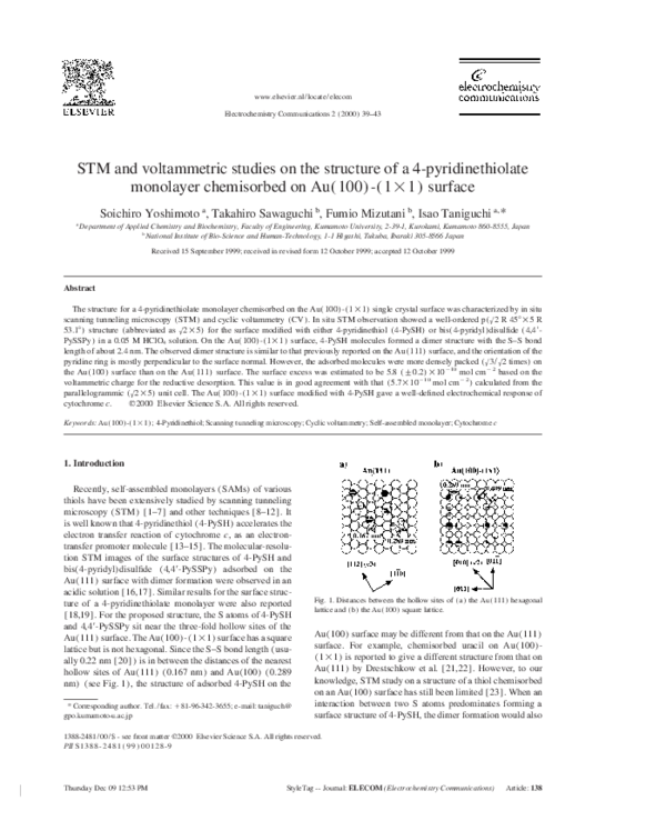 Pdf Surface Embedded Atom Model Of The Potential Induced Lifting Of The Reconstruction Of Au