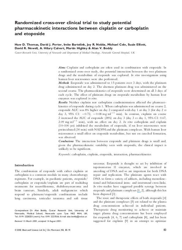 (PDF) Randomized cross-over clinical trial to study potential ...