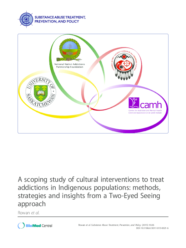 (PDF) A scoping study of cultural interventions to treat | Carol ...