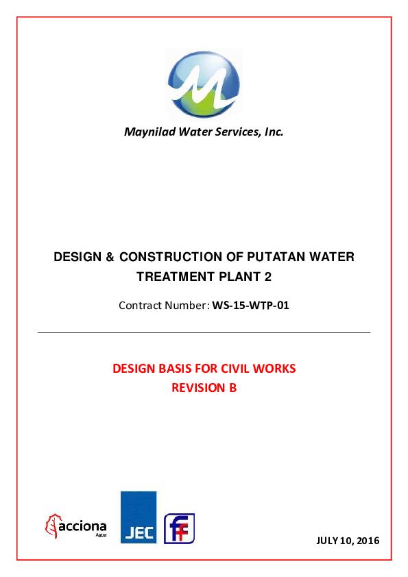 (PDF) Design BASIS submittal revB