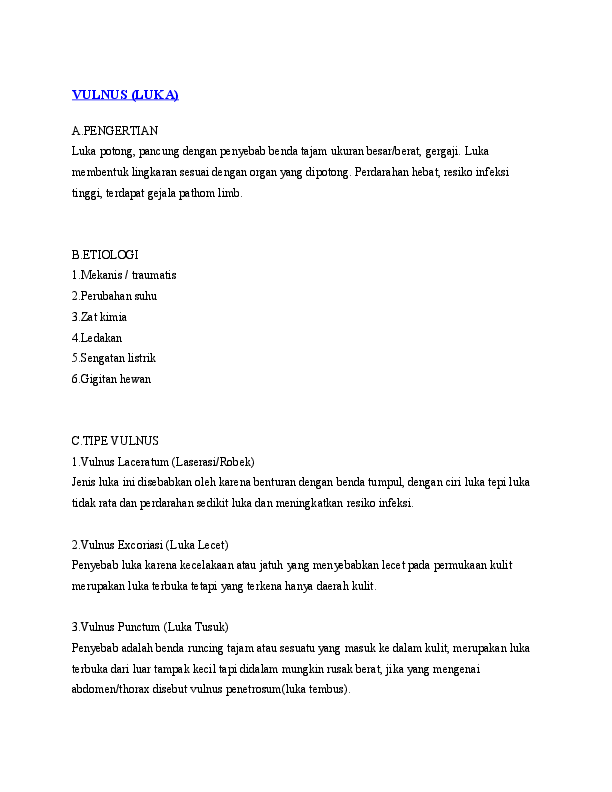 (DOC) VULNUS (LUKA