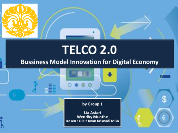 (PDF) TELCO 2.0 Bussiness Model Innovation for Digital Economy