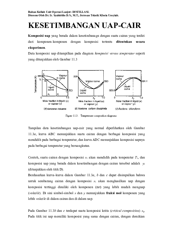 (DOC) KESETIMBANGAN UAP-CAIR