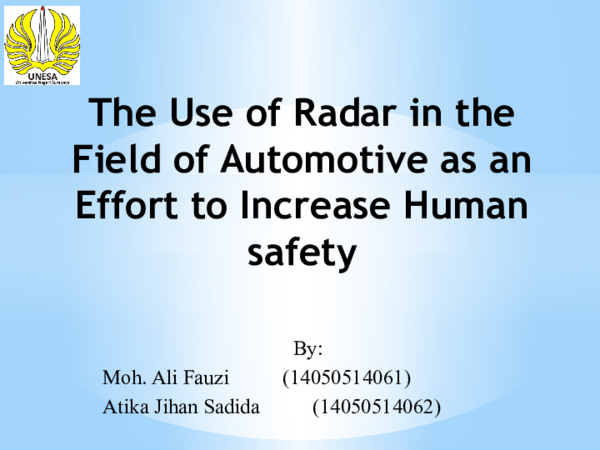 (PPT) Automotive Radar in English.pptx