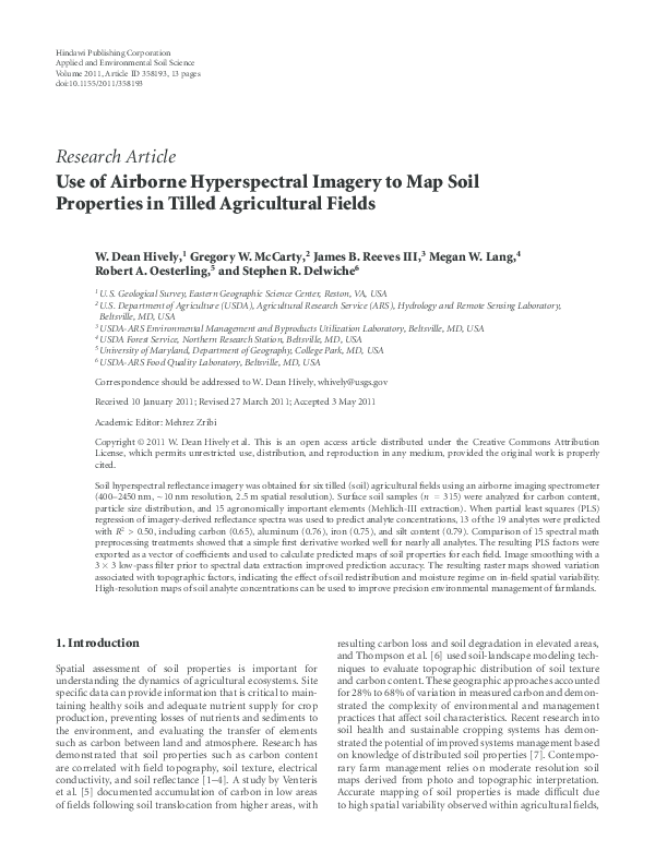 (PDF) Semi-Automated Disaggregation of a Conventional Soil Map Using Knowledge Driven Data ...