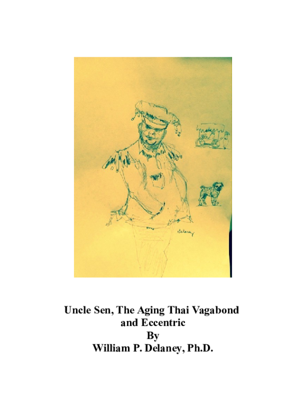 (DOC) AN ELDERLY THAI ECCENTRIC: Is Uncle Sen Insane? Pride, Humor, and ...