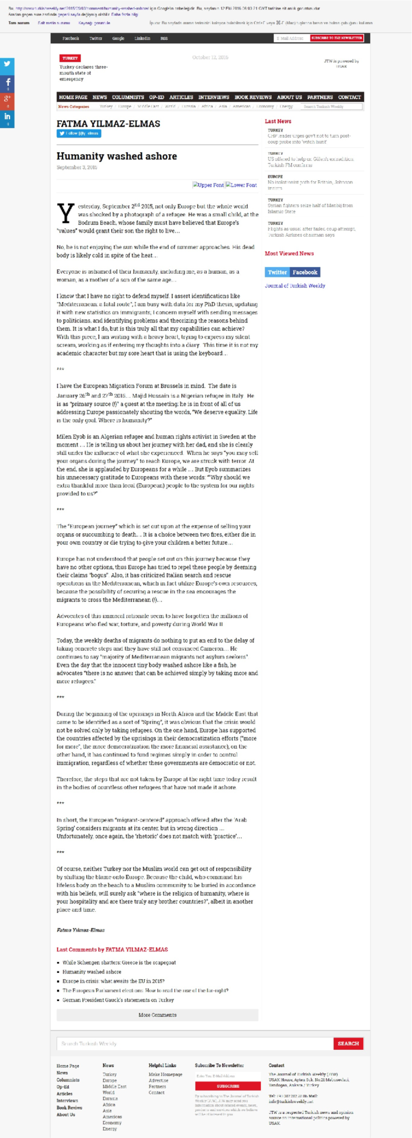 (PDF) Humanity washed ashore