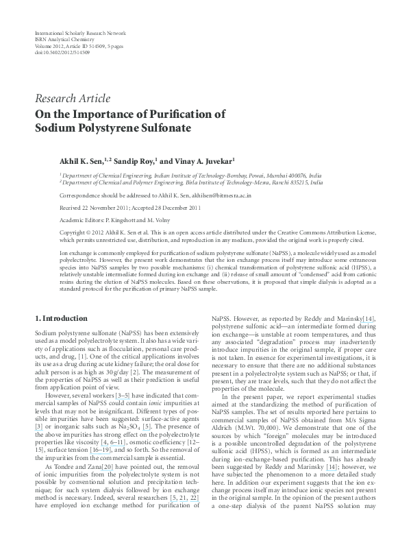 (PDF) Effect of structure on solution and interfacial properties of ...