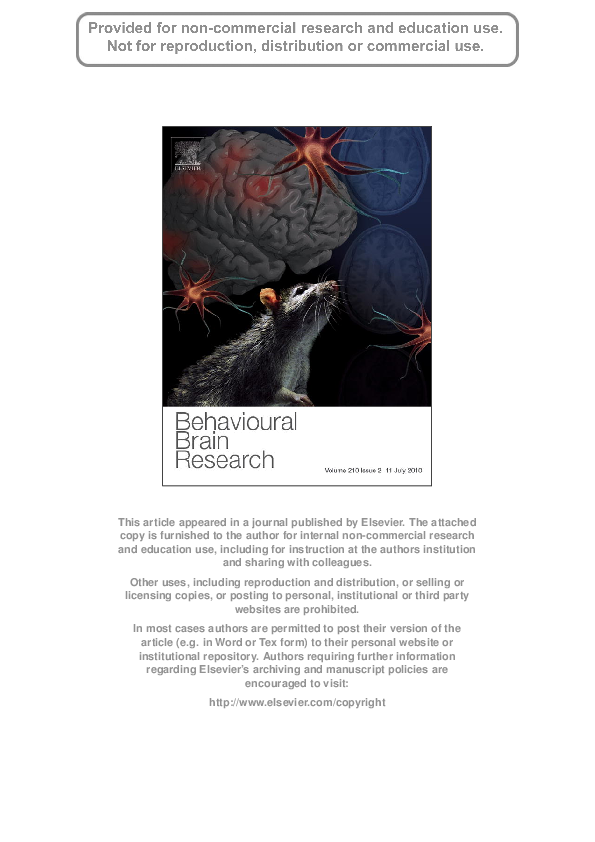 (PDF) Dopaminergic modulation of the orbitofrontal cortex affects ...
