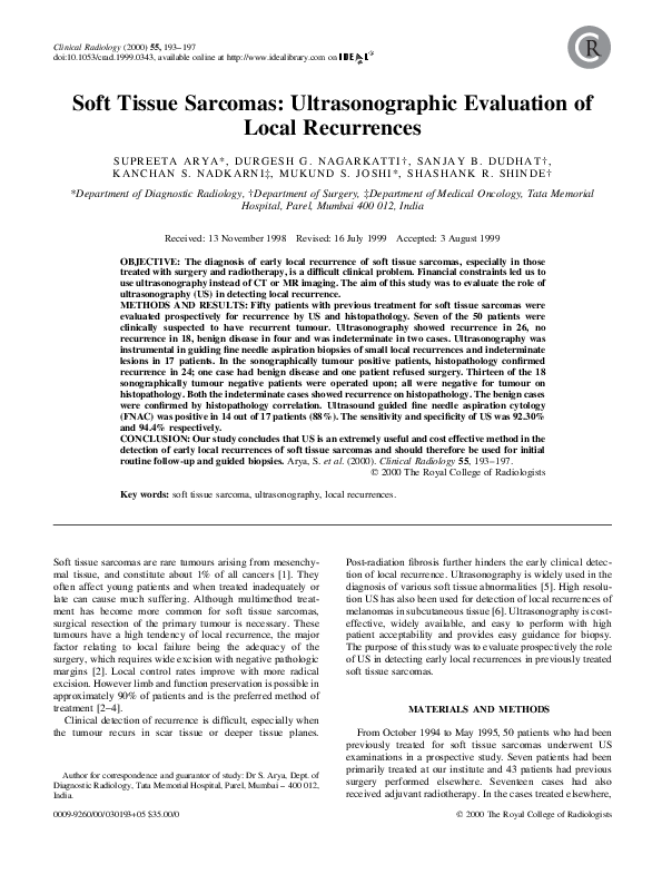 (PDF) Candidate Biomarkers for Specific Intraoperative Near-Infrared Imaging of Soft Tissue ...