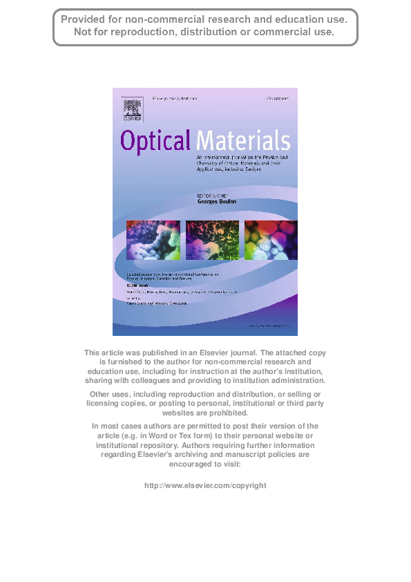 (PDF) Photon energy up-conversion in colloidal TiO2 nanorods