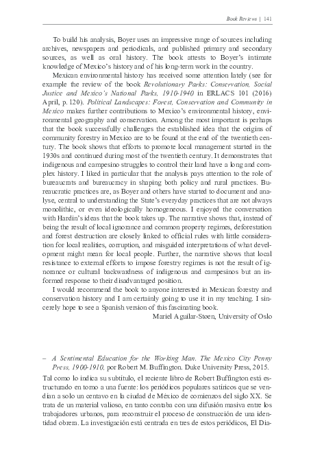 (PDF) Reseña de: A Sentimental Education for the Working Man. The ...