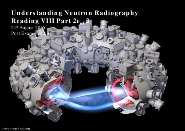 (PDF) Understanding Neutron Radiography Reading VIII Part 2b of 2
