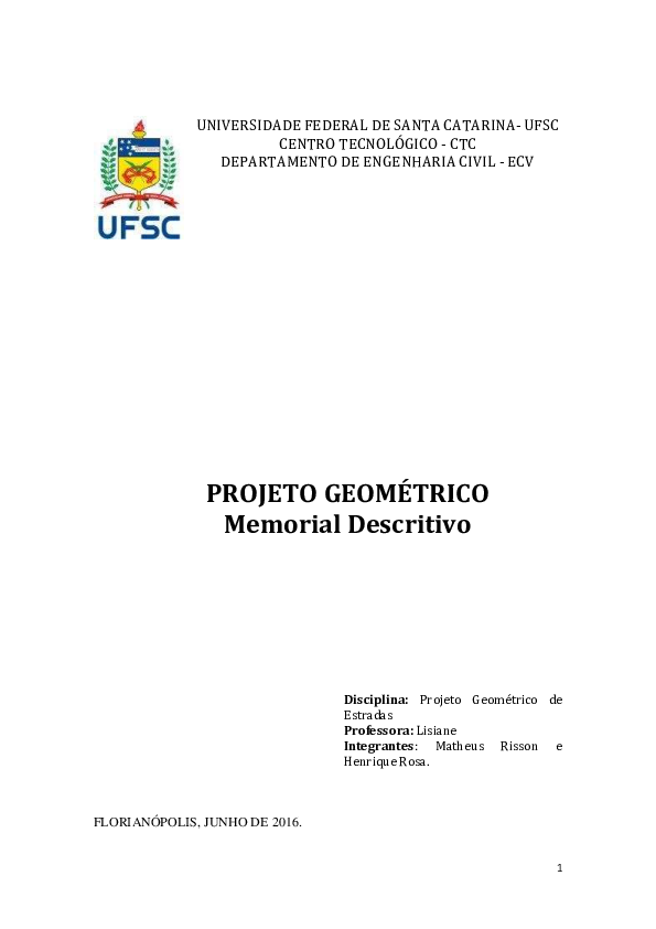 (PDF) UNIVERSIDADE FEDERAL DE SANTA CATARINA-UFSC CENTRO TECNOLÓGICO ...