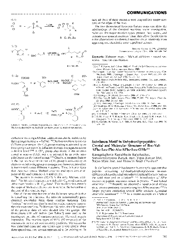 (PDF) Schellman Motif in Dehydrooligopeptides: Crystal and Molecular ...