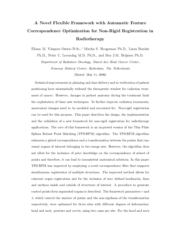 (PDF) A novel flexible framework with automatic feature correspondence optimization for nonrigid ...