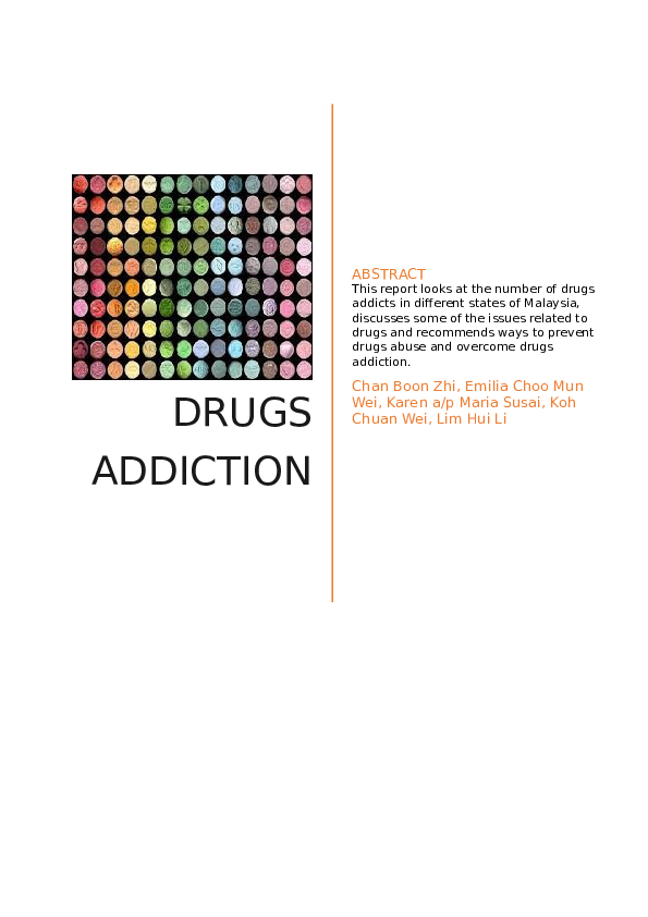 (DOC) Drugs Addiction