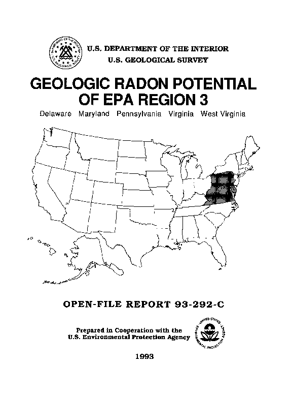 (PDF) GEOLOGIC RADON POTENTIAL OF EPA REGION 3 OPEN-FILE REPORT 93-292-C