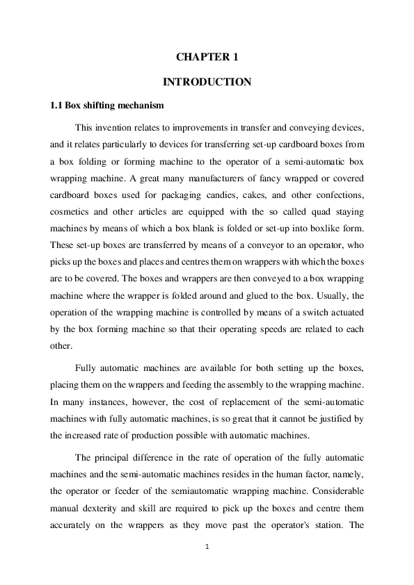 (PDF) Box transfer mechanism | Bhai Bhai - Academia.edu
