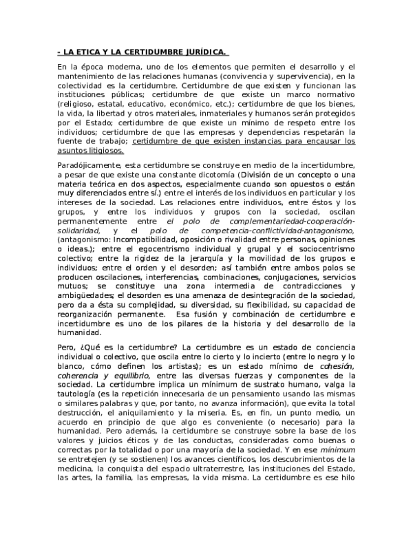 (DOC) Cuarto apunte etica