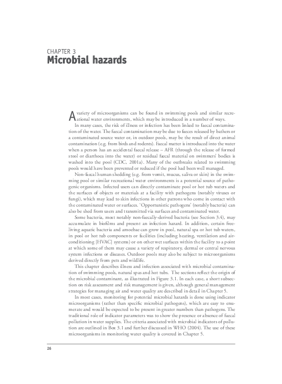 (PDF) Microbial hazards Microbial hazards