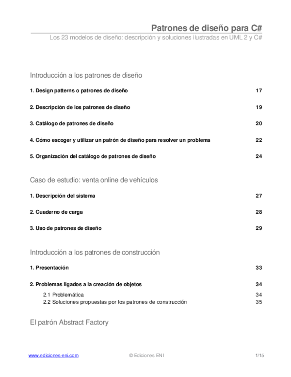 (PDF) Introducción a los patrones de diseño