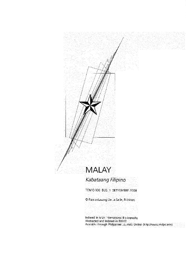 (PDF) Ang mga Filipinong Intelektuwal at ang Teoryang Postkolonyal: Ang ...