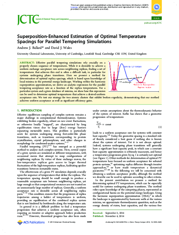 (PDF) Superposition-Enhanced Estimation of Optimal Temperature Spacings ...
