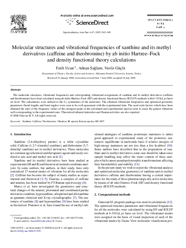 (PDF) Ab initio prediction of vibrational spectra: A database approach ...