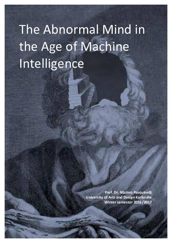 (PDF) The Abnormal Mind in the Age Machinic Intelligence