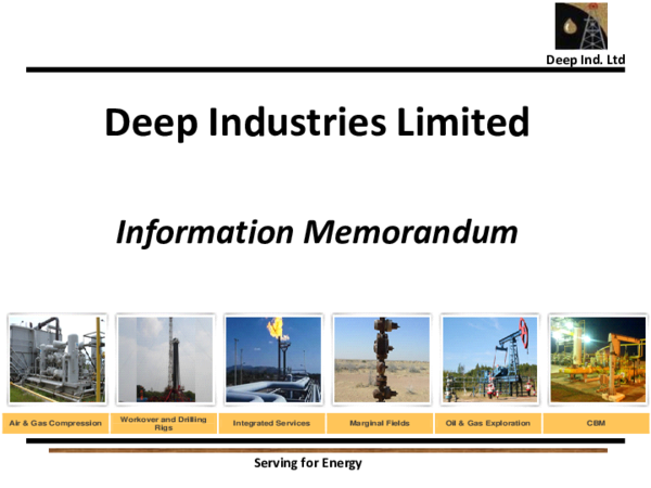 (PDF) Deep Industries Limited Information Memorandum Air & Gas ...
