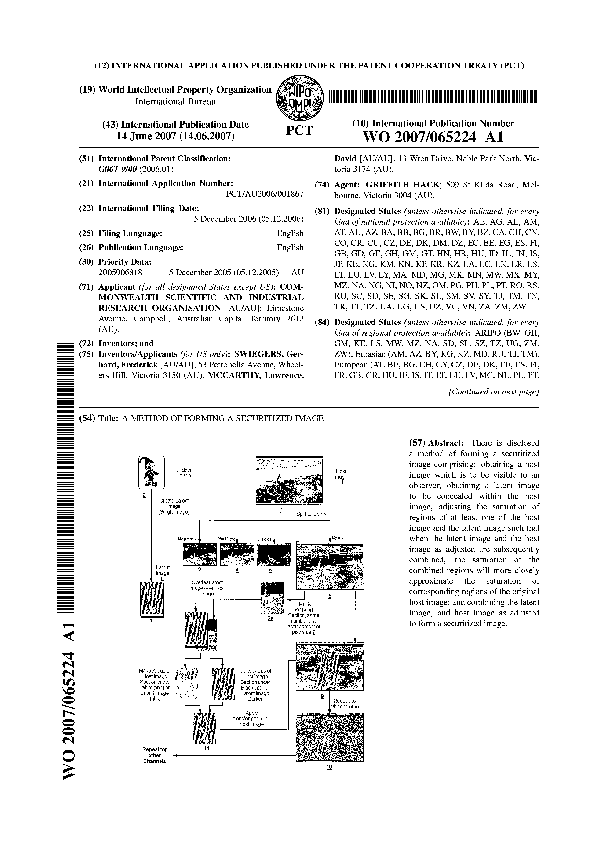 (PDF) Method of Forming a Securitized Image