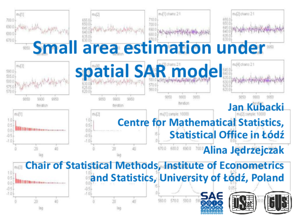 (PDF) Spatial Small Area Estimation via SAR Model