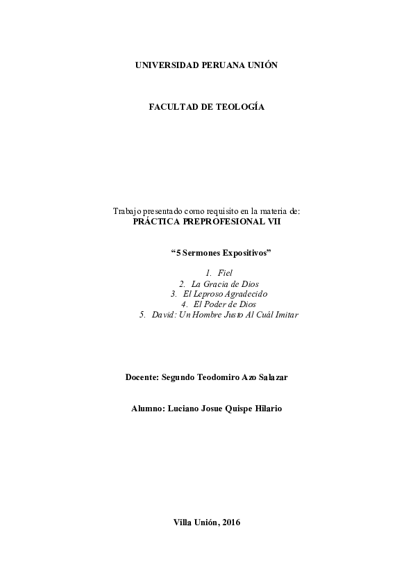 (PDF) 5 sermones expositivos