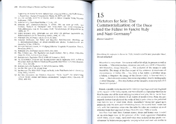 (PDF) 'Dictators for Sale: the Commercialisation of the Duce and the ...