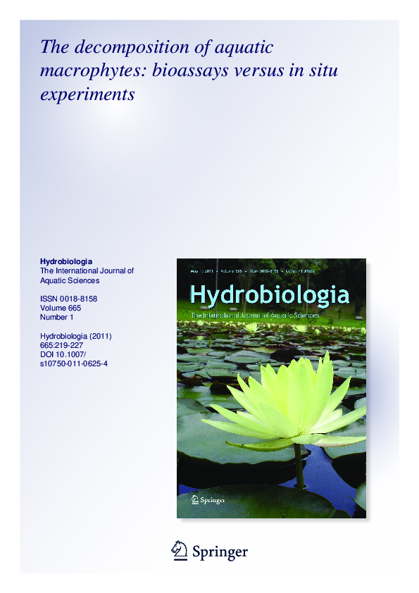 (PDF) The decomposition of aquatic macrophytes: bioassays versus in ...
