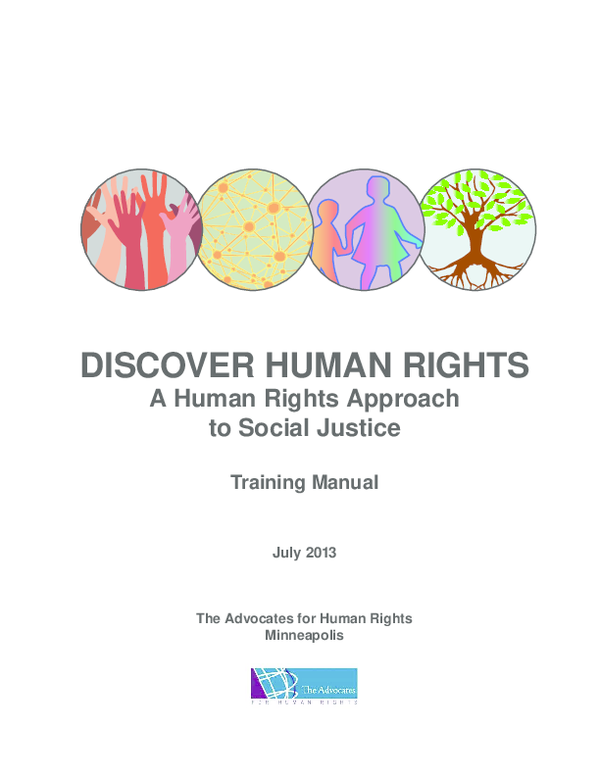 (PDF) Discover Human Rights: A Human Rights Approach to Social Justice ...
