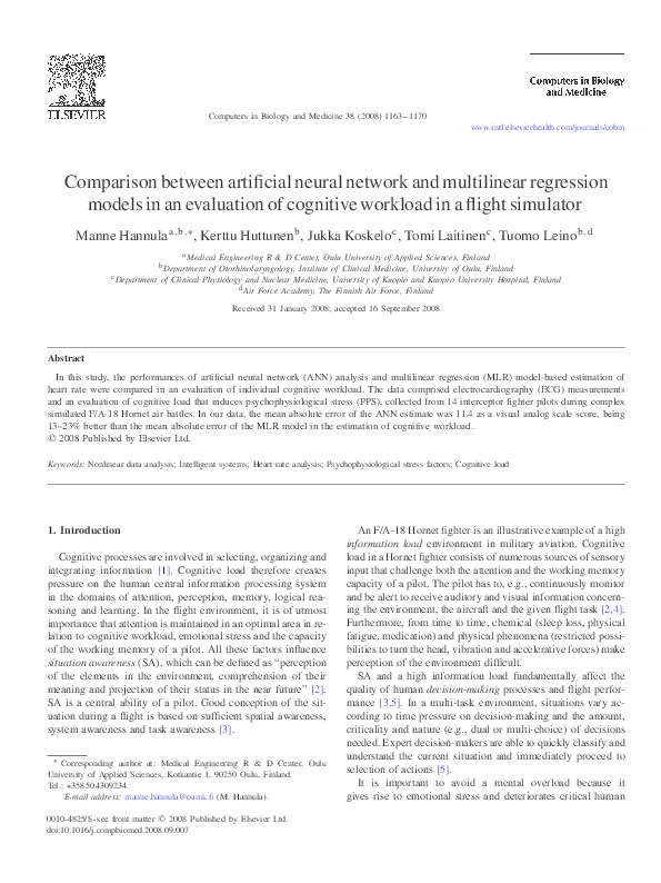 Pdf Comparison Between Artificial Neural Network And Multilinear