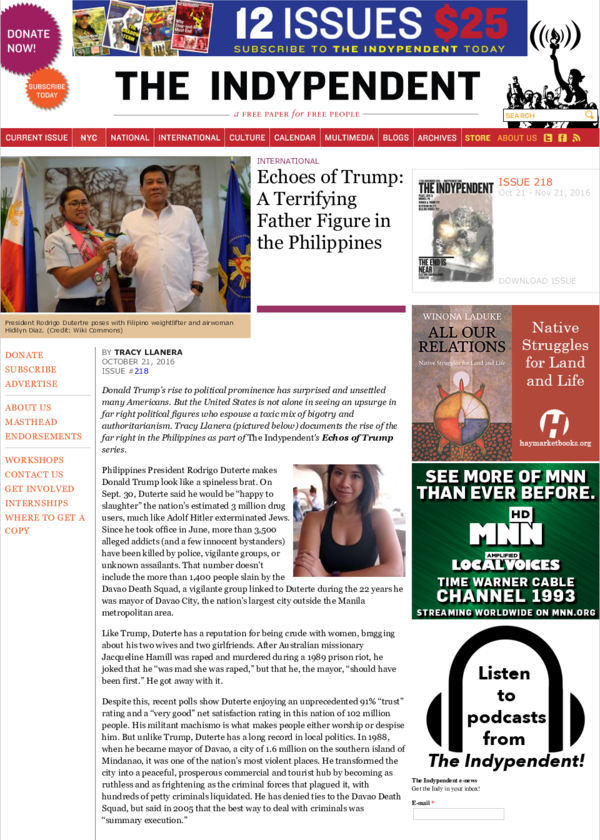 (PDF) Echoes of Trump: A Terrifying Father Figure in the Philippines