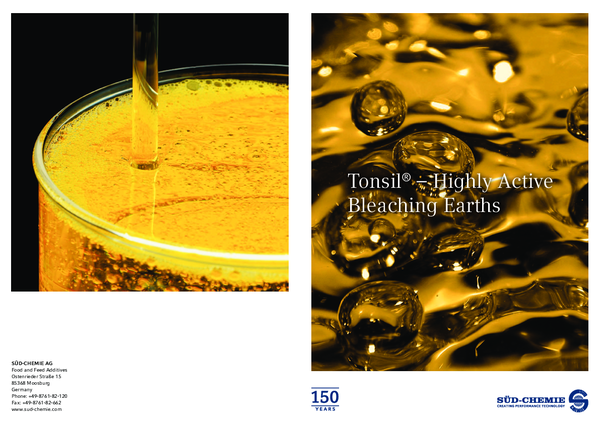 Tonsil ® – Highly Active Bleaching Earths Contents Tonsil ...