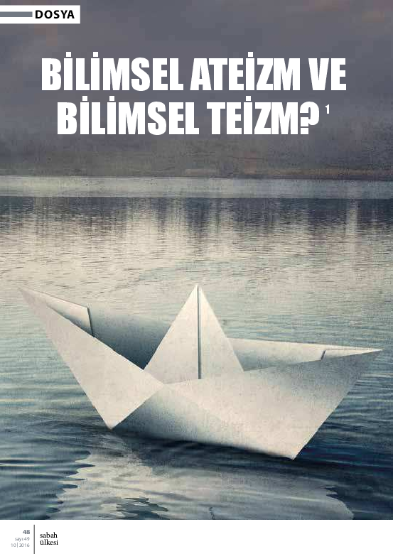 (PDF) Bilimsel Ateizm ve Bilimsel Teizm? (Scientific Atheism and ...