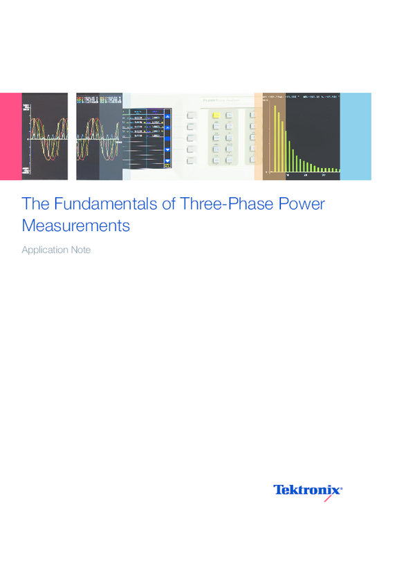 (PDF) The Fundamentals of Three-Phase Power Measurements