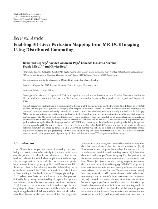 (PDF) Enabling 3D-Liver Perfusion Mapping from MR-DCE Imaging Using ...