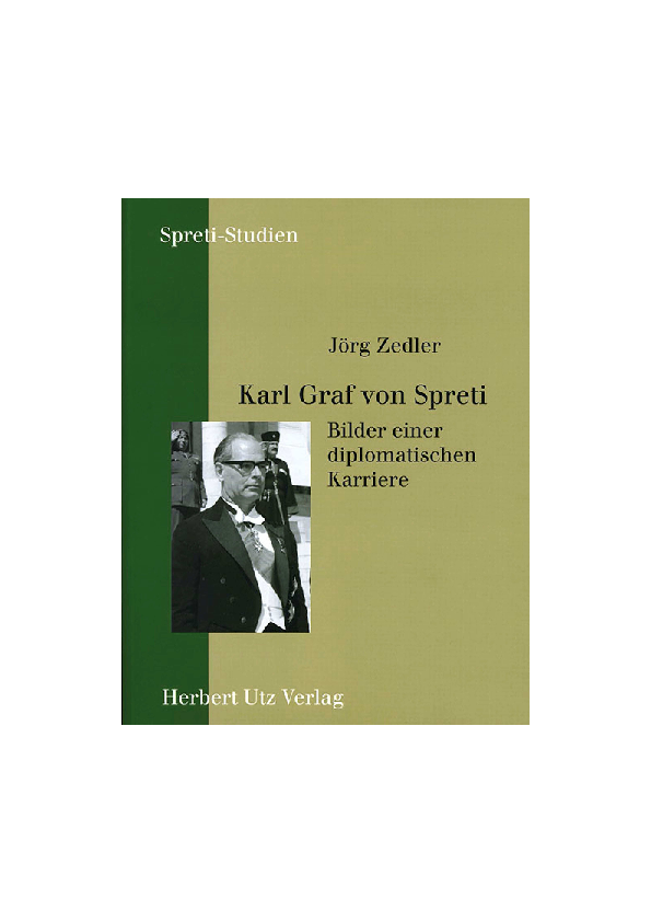 (PDF) Karl Graf von Spreti. Bilder einer diplomatischen Karriere ...