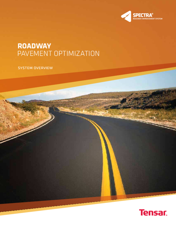 (PDF) ROADWAY PAVEMENT OPTIMIZATION