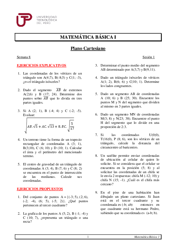 (PDF) MATEMÁTICA BÁSICA I