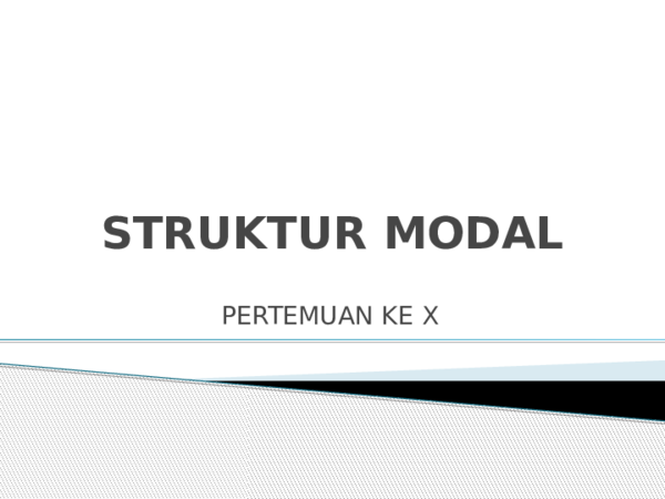 (PPT) 08 Struktur Modal.pptx